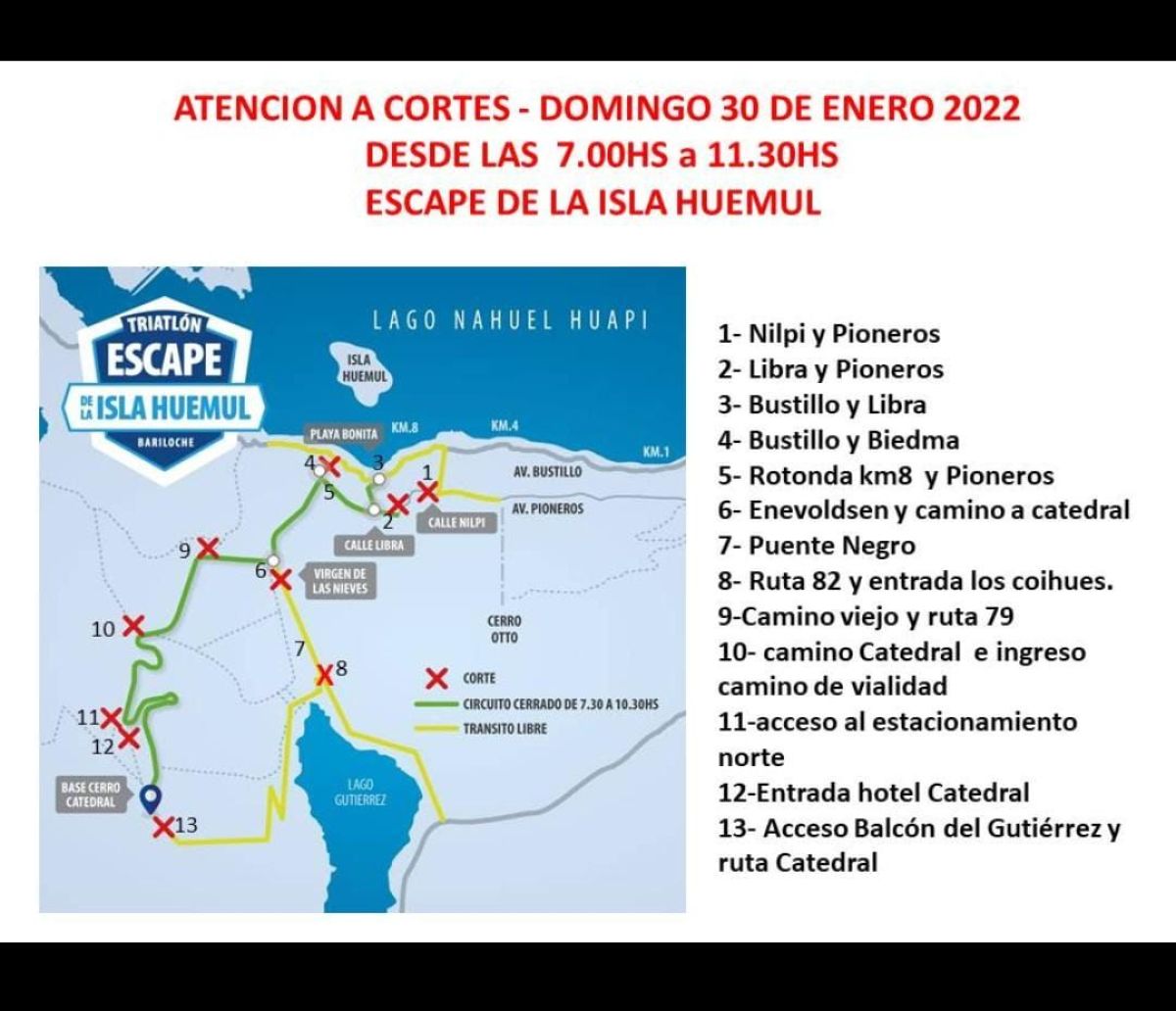 Llega el Escape de la Isla Huemul 2022 | Diario El Cordillerano