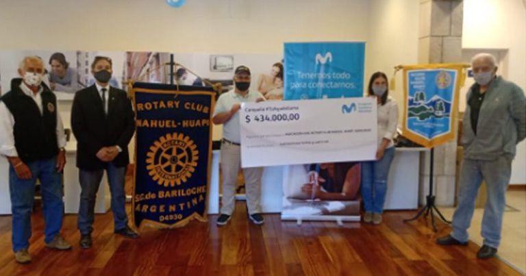 El Rotary Club Nahuel Huapi donará importante suma a hospitales de la ...